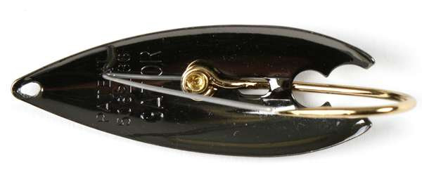 Gator Lures Black Weedless Spoons - TackleDirect