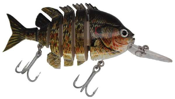 Daddy Mac Viper Sunfish 4 Lures - TackleDirect