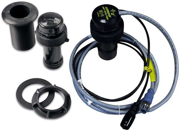 Simrad DT800 D/T Plastic Thru-Hull Transducer - TackleDirect