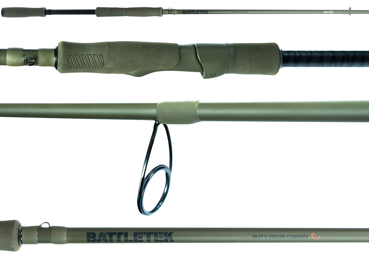 Savage Gear BTFS610MLF Battletek Spinning Rod - TackleDirect