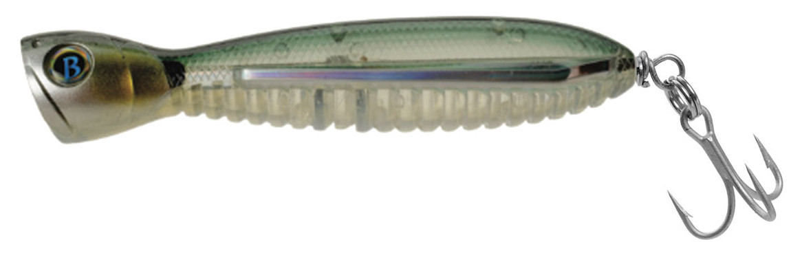 Ocean Born Popper Floating 100 - Glass Minnow - TackleDirect