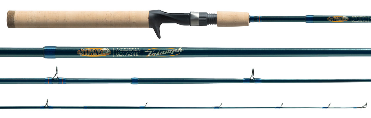 St. Croix Triumph Casting Rods - TackleDirect