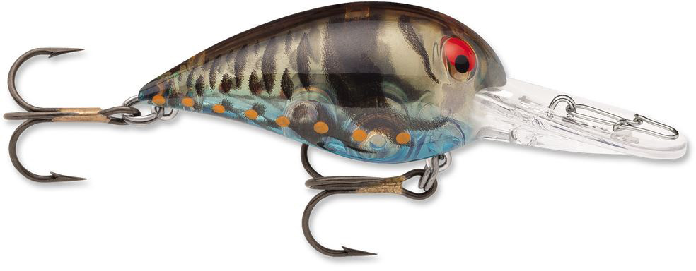 Storm Original Wiggle Wart - Phantom Green Blue Craw - TackleDirect