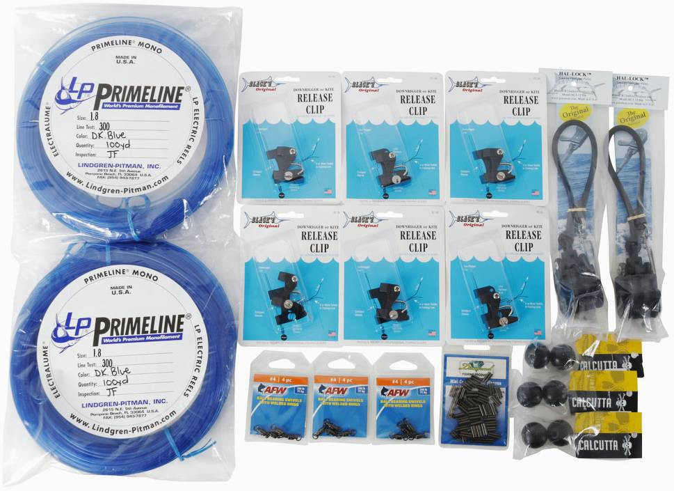 TackleDirect Triple Halyard Rigging Kit for Outriggers