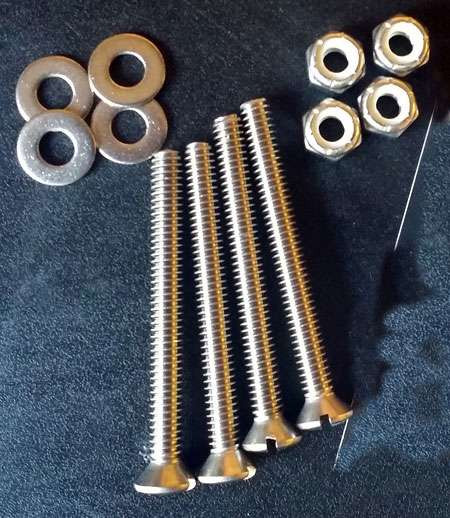 Troll-Master Mounting Hardware Kit for Mounting Base - TackleDirect