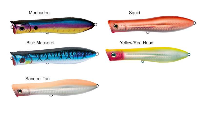 Tsunami Talking Popper Lures - TackleDirect