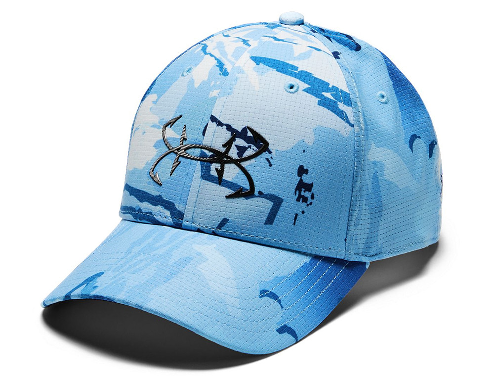 Under Armour Airvent Iso-Chill Fish Cap - Hydro Camo - TackleDirect