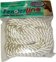 Unicord 3 Strand Twisted Nylon Fender Lines - TackleDirect