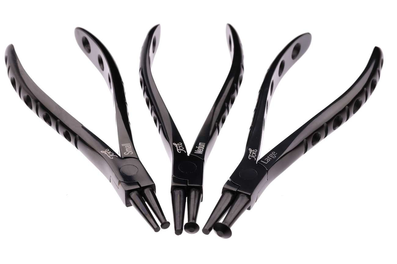 Toit TackleDirect Limited Black 3pc Split Ring Plier Set - TackleDirect