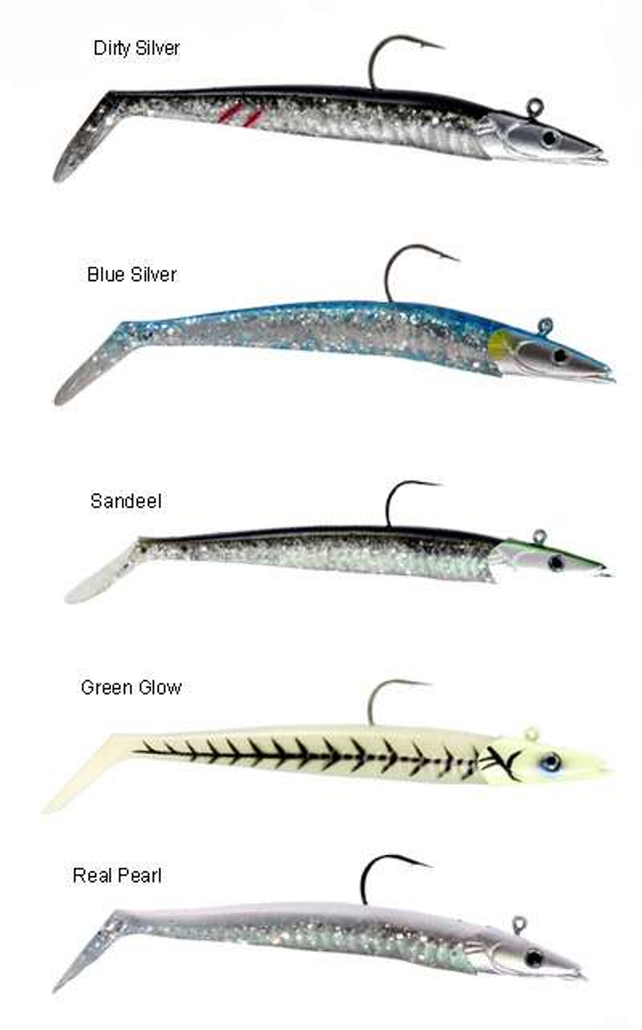 Savage Gear Soft Sandeel Lures - TackleDirect