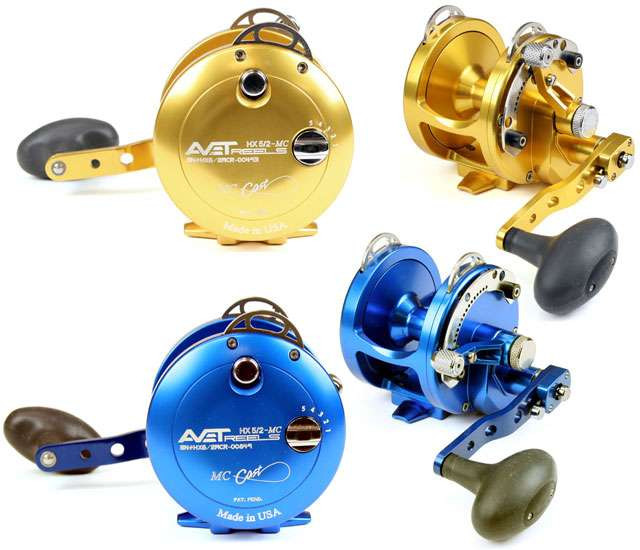 Avet HX 2-Speed Lever Drag Casting Reels - TackleDirect