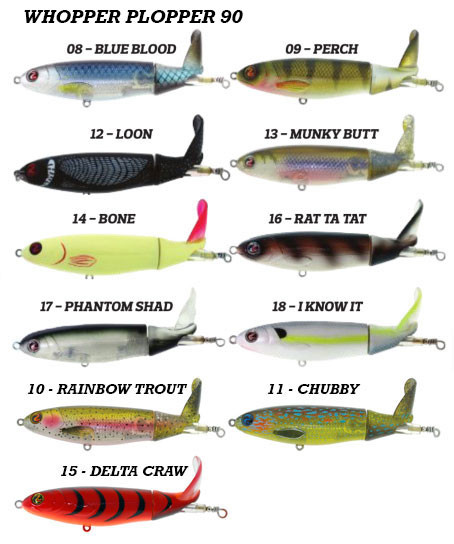 River2Sea Whopper Plopper Lures - TackleDirect