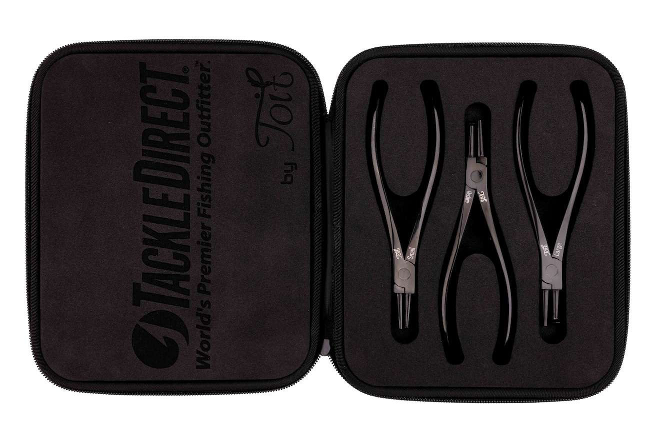 Toit TackleDirect Limited Black 3pc Split Ring Plier Set - TackleDirect
