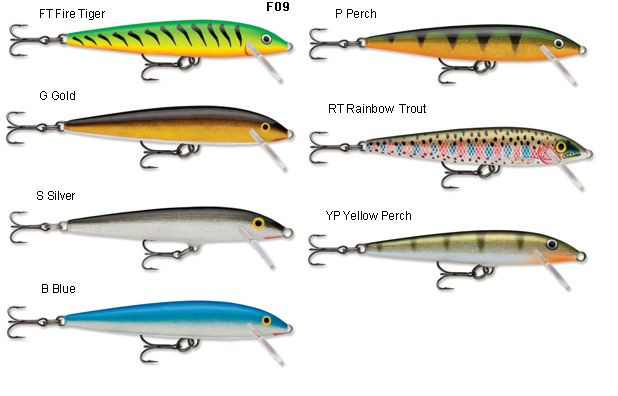 Rapala Original Floating Lures