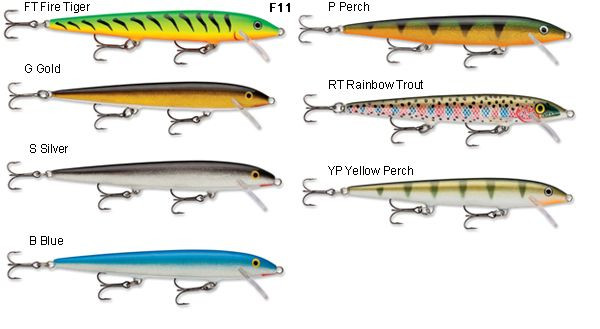 Rapala Original Floating Lures