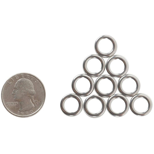 Ocean Tackle OTI-5105-5 #10 770lb 10pk Raptor XH Solid Ring - Tackle Direct