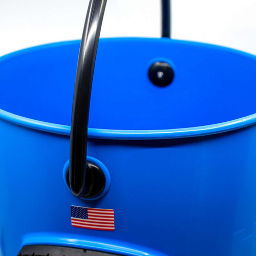 HUCK Performance Bucket - 5 Gallon - Black N Blue - TackleDirect