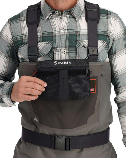 Simms Mens G3 Guide Bootfoot Felt Sole Waders - TackleDirect