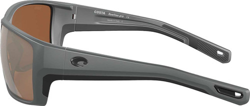 Costa Reefton Pro Sunglasses - Gray/Copper Mirror 580G - TackleDirect
