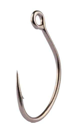 Mustad Ruthless In-Line Single Hook - #1 - 8 Pack - TackleDirect