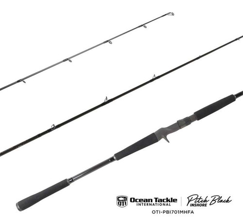 Shimano Talica TAC8 Lever Drag / OTI-PBI701MHFA Pitch Black Combo ...