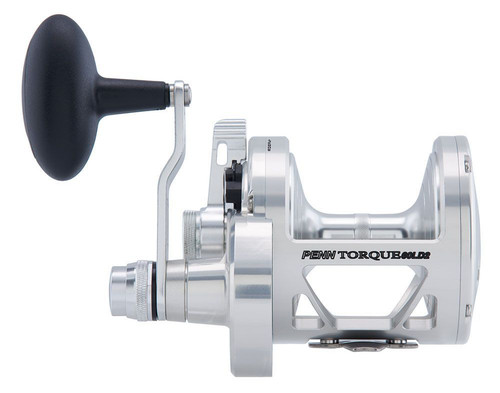 Penn TRQ60LD2S Torque Lever Drag 2 Speed Reel - TackleDirect