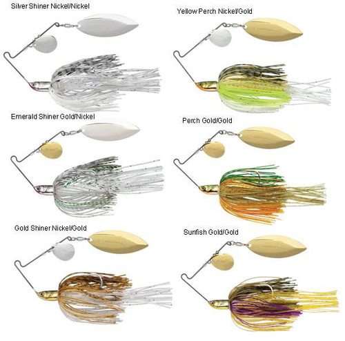 Terminator T34WW T1 Original Titanium Spinnerbait - Willow/Willow
