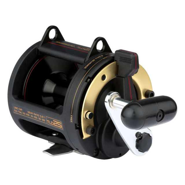 Shimano TLD-25 Triton Lever Drag Reel - TackleDirect