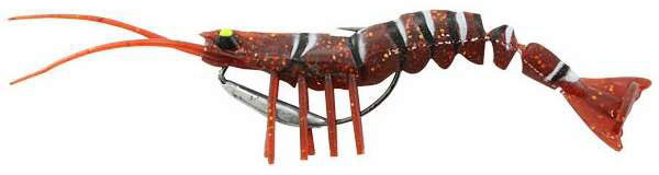 Savage Gear MS-100 TPE 3D Shrimp Lure New Penny