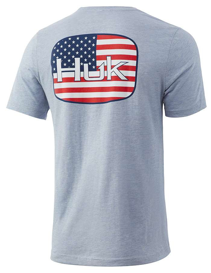 Huk American Badge Short Sleeve T-Shirts - TackleDirect
