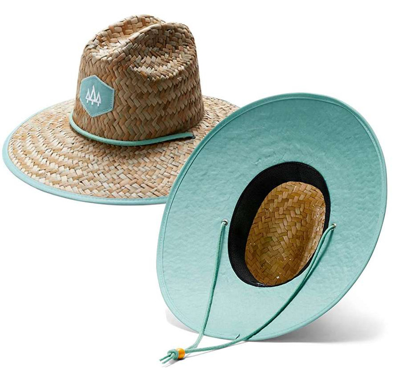 Hemlock Hat Co. Straw Hat - Wasabi - TackleDirect