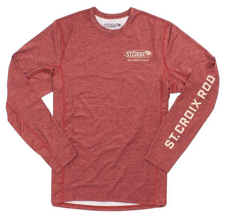 St. Croix Horizon Performance Long Sleeve Shirt - Medium - TackleDirect