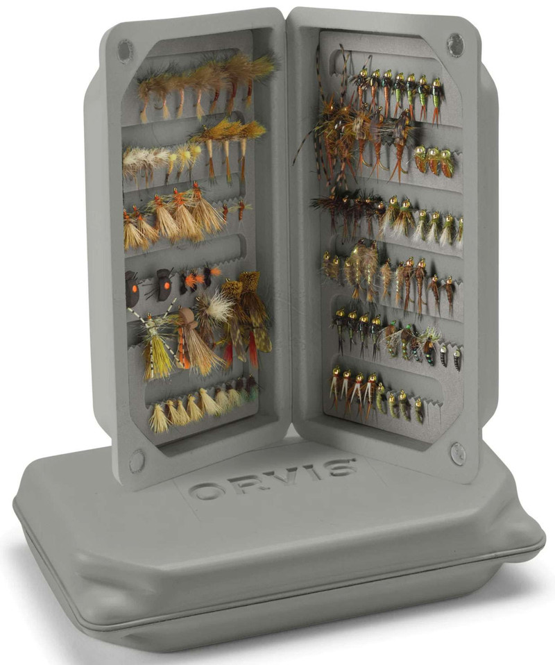 Orvis Ultralight Foam Box - Storm - Large - TackleDirect