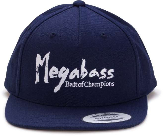 Megabass Brush Snapback Hat - TackleDirect
