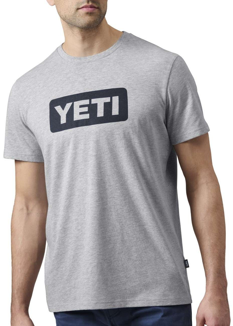 Yeti Premium Logo Badge Short Sleeve T-Shirt - TackleDirect