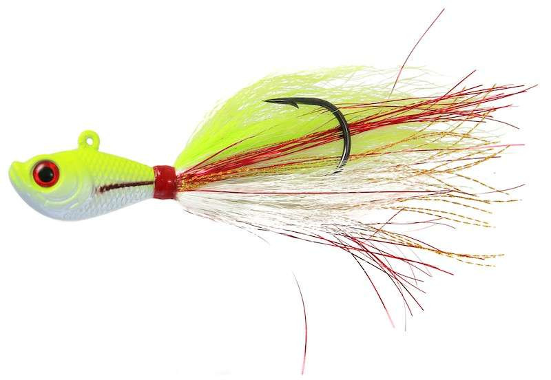 Jigging World Premium Bucktail V2 Jig - 1.5oz - CC - TackleDirect