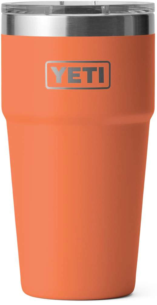 YETI Rambler 16oz Pint with Magslider Lid - Clay - TackleDirect
