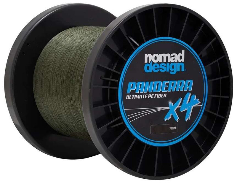 Nomad Design Panderra X4 Braid - 30lb - Moss Green - TackleDirect