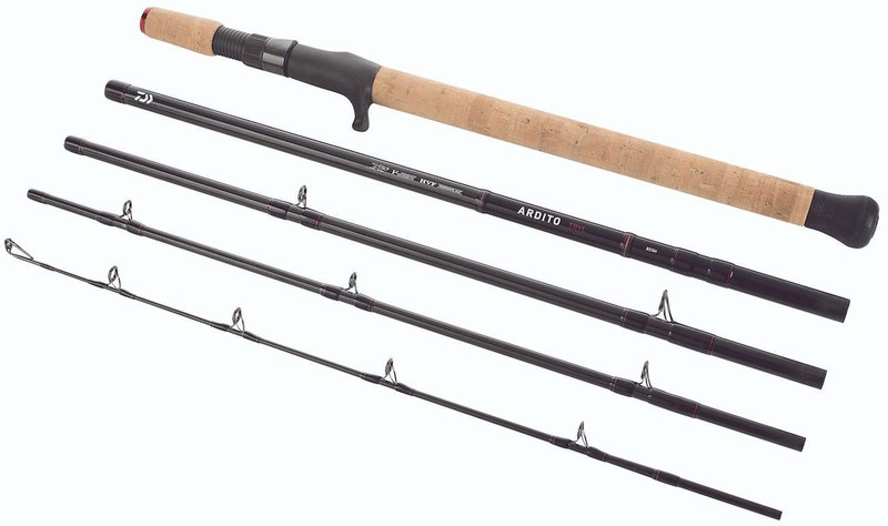 Daiwa Ardito Muskie and Pike Travel Casting Rods - TackleDirect