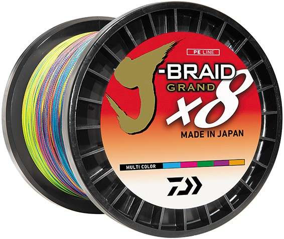 Daiwa J-Braid x8 Grand Braided Line - MC - 30lb - TackleDirect