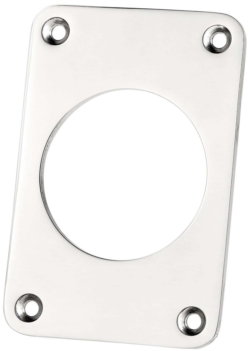 Gemlux Stainless Steel Outrigger Base Backing Plates - TackleDirect