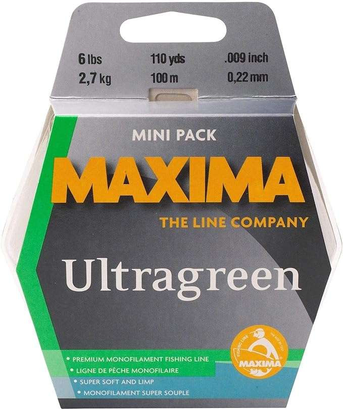 Maxima Ultragreen Monofilament Line - 30lb - TackleDirect
