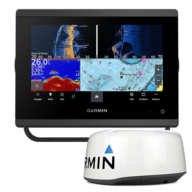Garmin GPSMAP 743xsv 7-inch GPS/Fishfinder Combos - TackleDirect