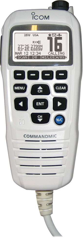 Icom HM195GW COMMANDMICIV Remote-Control Microphone - TackleDirect