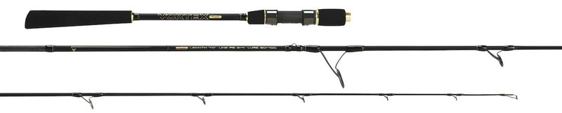 Temple Reef Vortex 2.0 Spinning Rods - TackleDirect