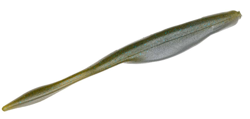 Strike King KVD Perfect Plastics Caffeine Shad - TackleDirect
