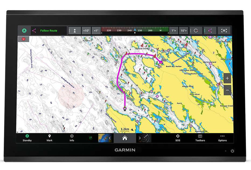 Garmin GPSMAP 22in Premium Chartplotters - TackleDirect