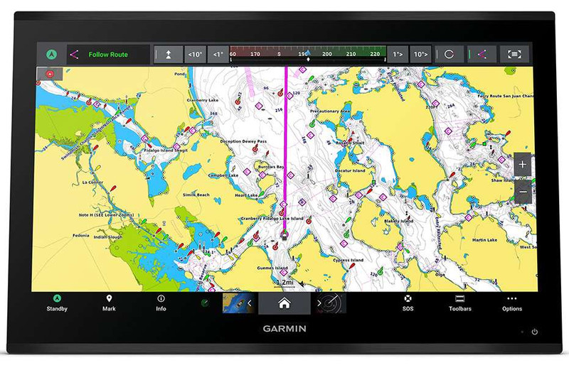 Garmin GPSMAP 27in Premium Chartplotters - TackleDirect
