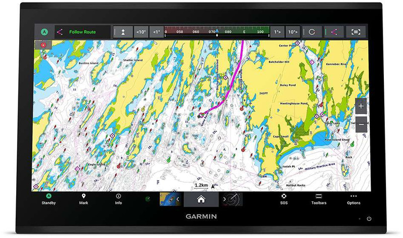 Garmin GPSMAP 24in Premium Chartplotters - TackleDirect