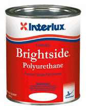 Interlux Brightside Polyurethane Finish - Quart Sapphire Blue